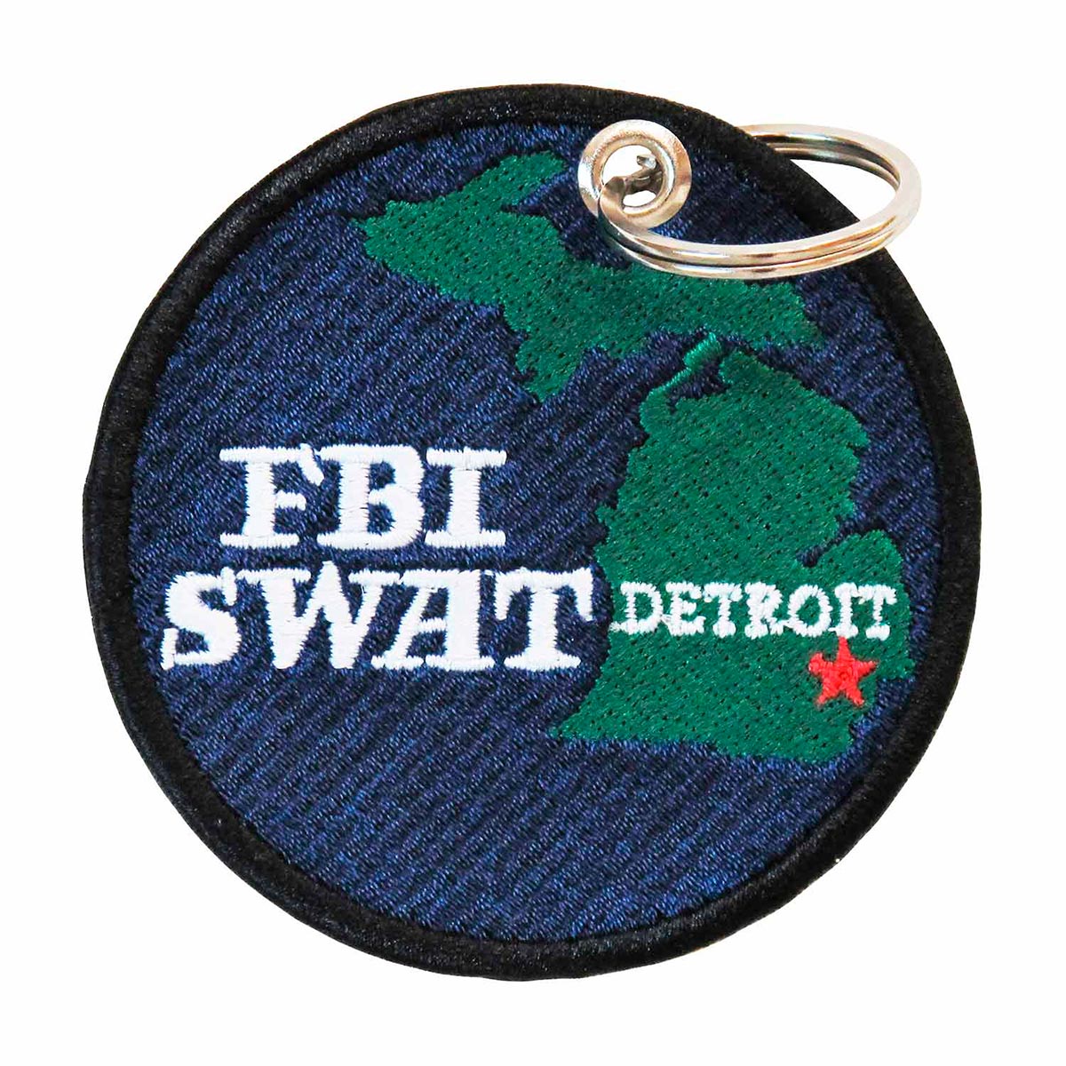 Patch Bordado – Fbi Swat Policia Federal Detroit PL60169-177 – Chaveiro ...